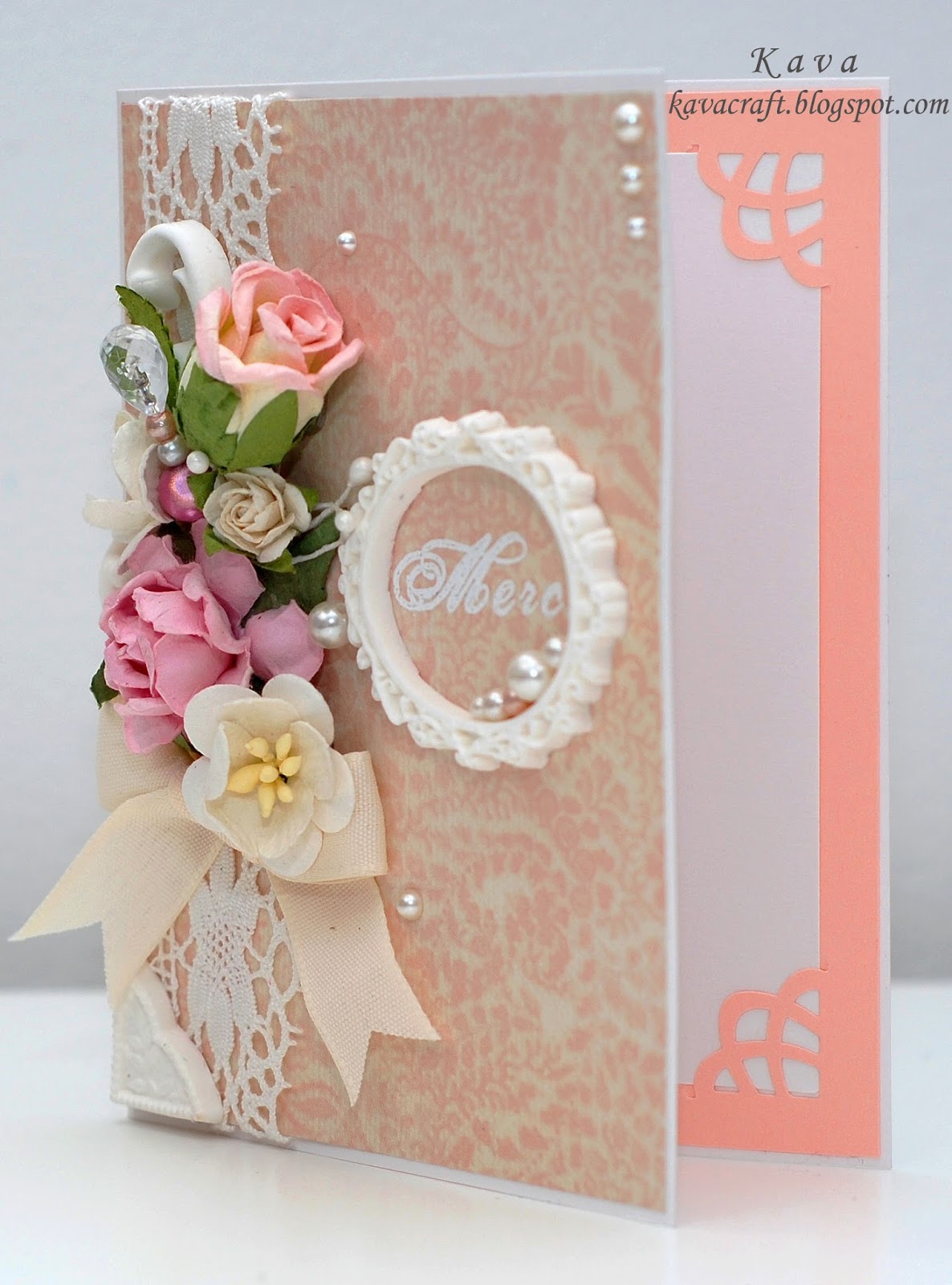 KAVA Craft: "Merci" Card