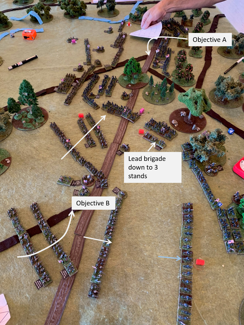 A Terrible Loss of Lead and Wealth : Brigade Fire and Fury Game, finally.