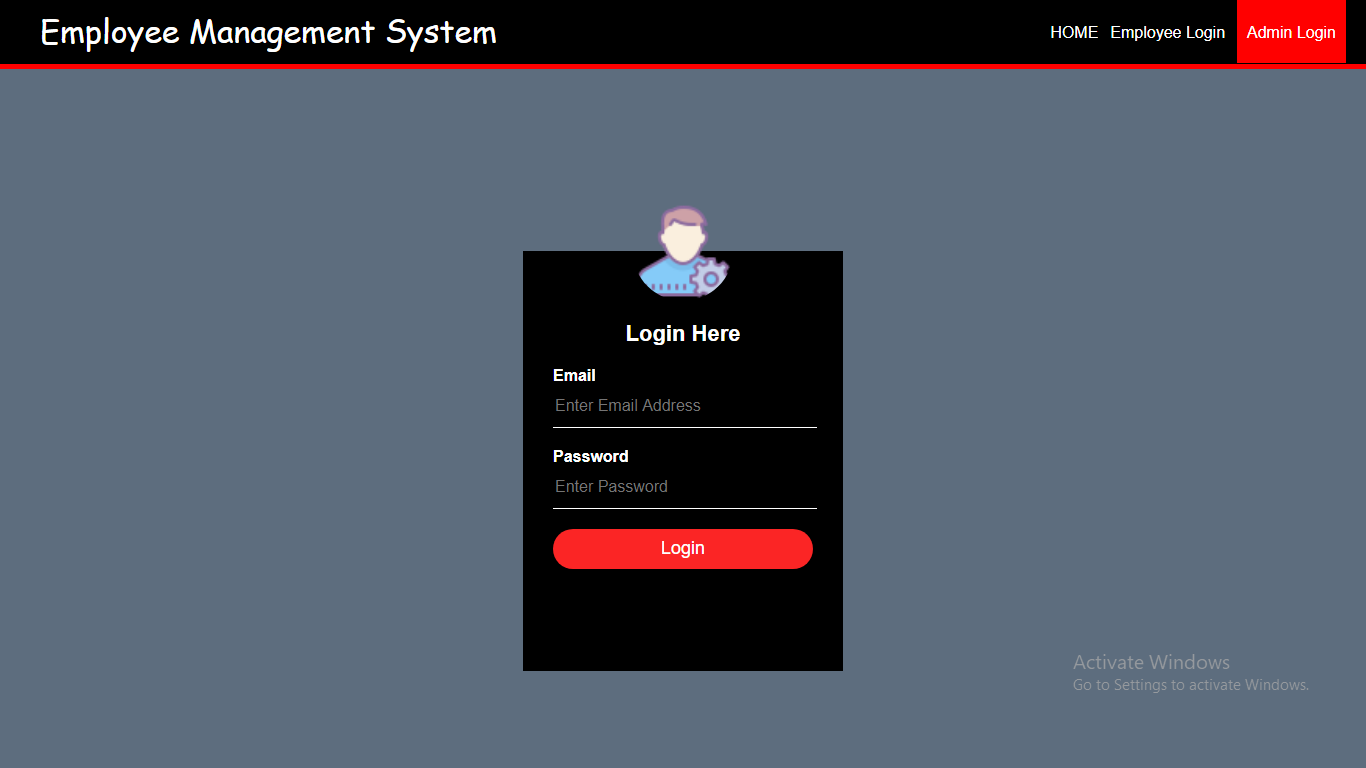 Employee Management System in PHP MySQL with Source Code | Free Download