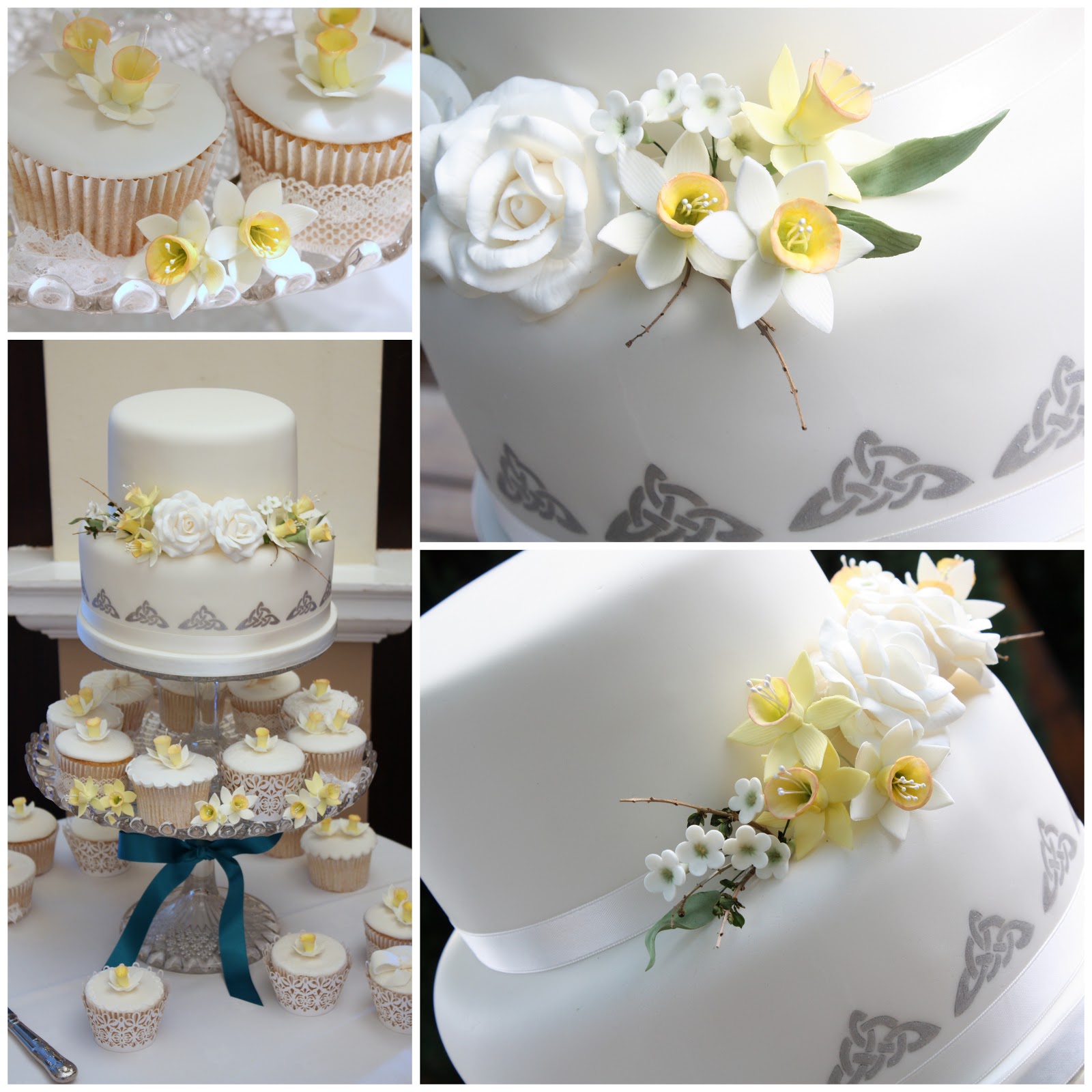 Tiers & Tiaras: Celtic Inspired Wedding Cake