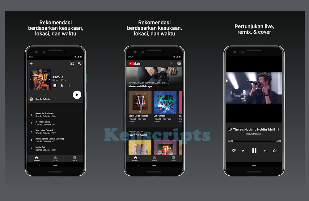 8 Aplikasi Streaming Musik Terbaik di Android - Kenscripts