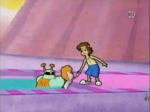 Shirtless Cartoon Boys: Matt (Cyberchase)