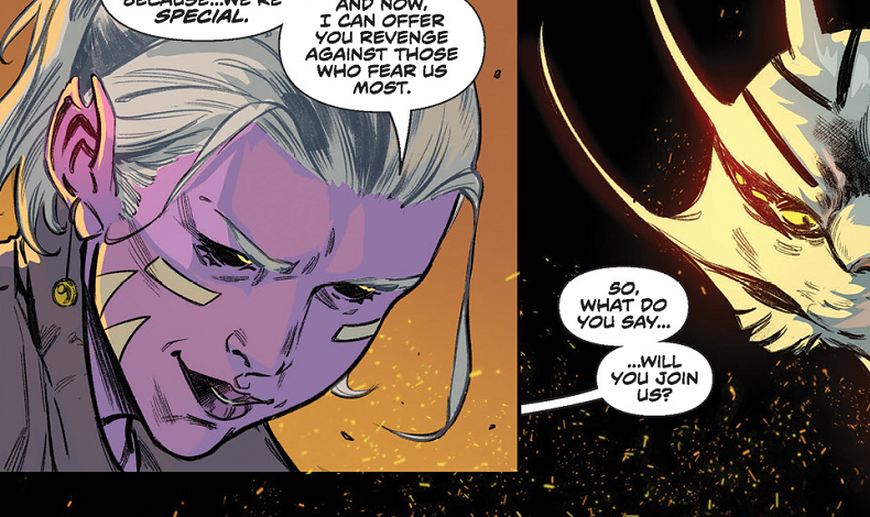 Kiya aparece em flashback na prévia de Power Rangers #10