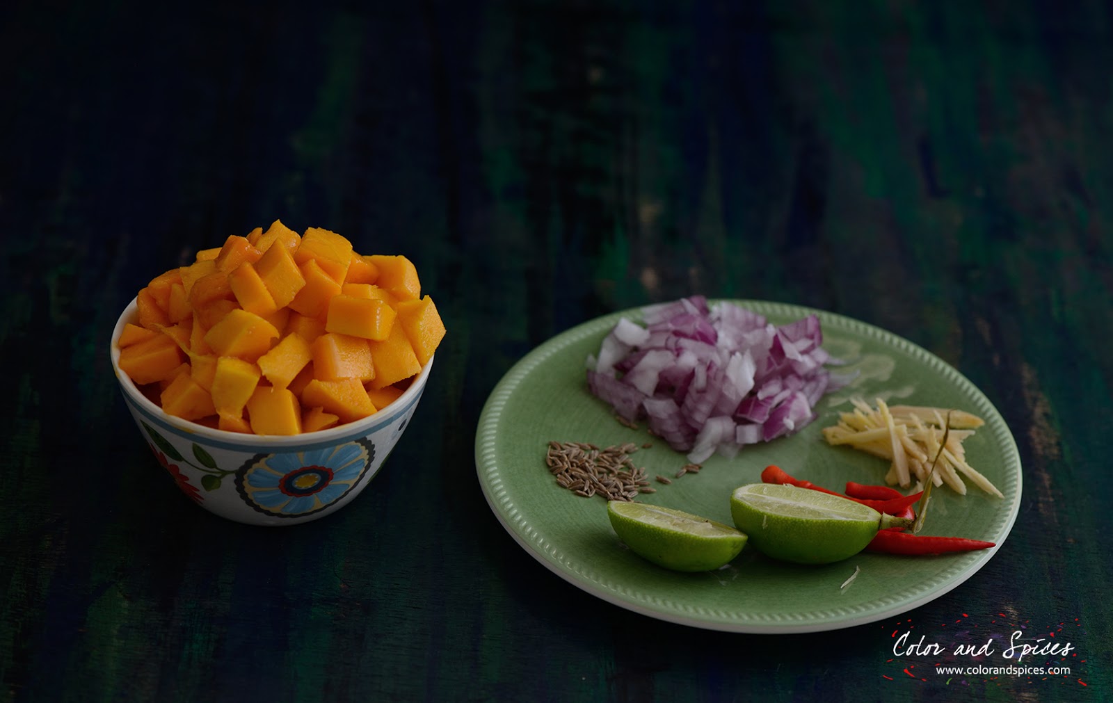 Color and Spices: Mango Relish...