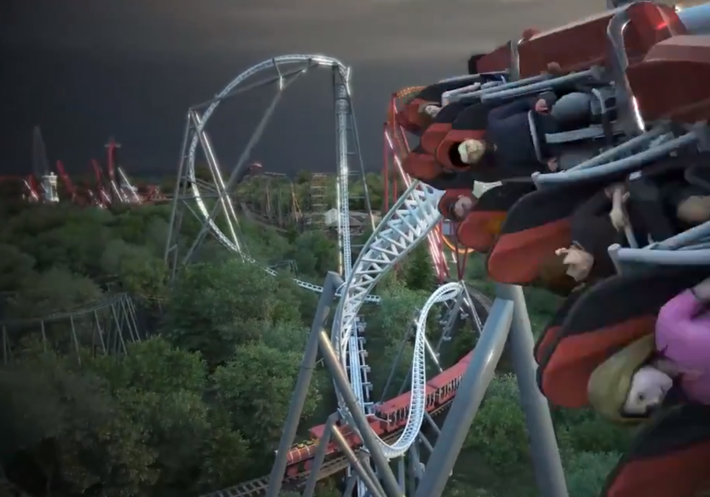 An S&S Launch Coaster for 2019 at Six Flags Great America ...