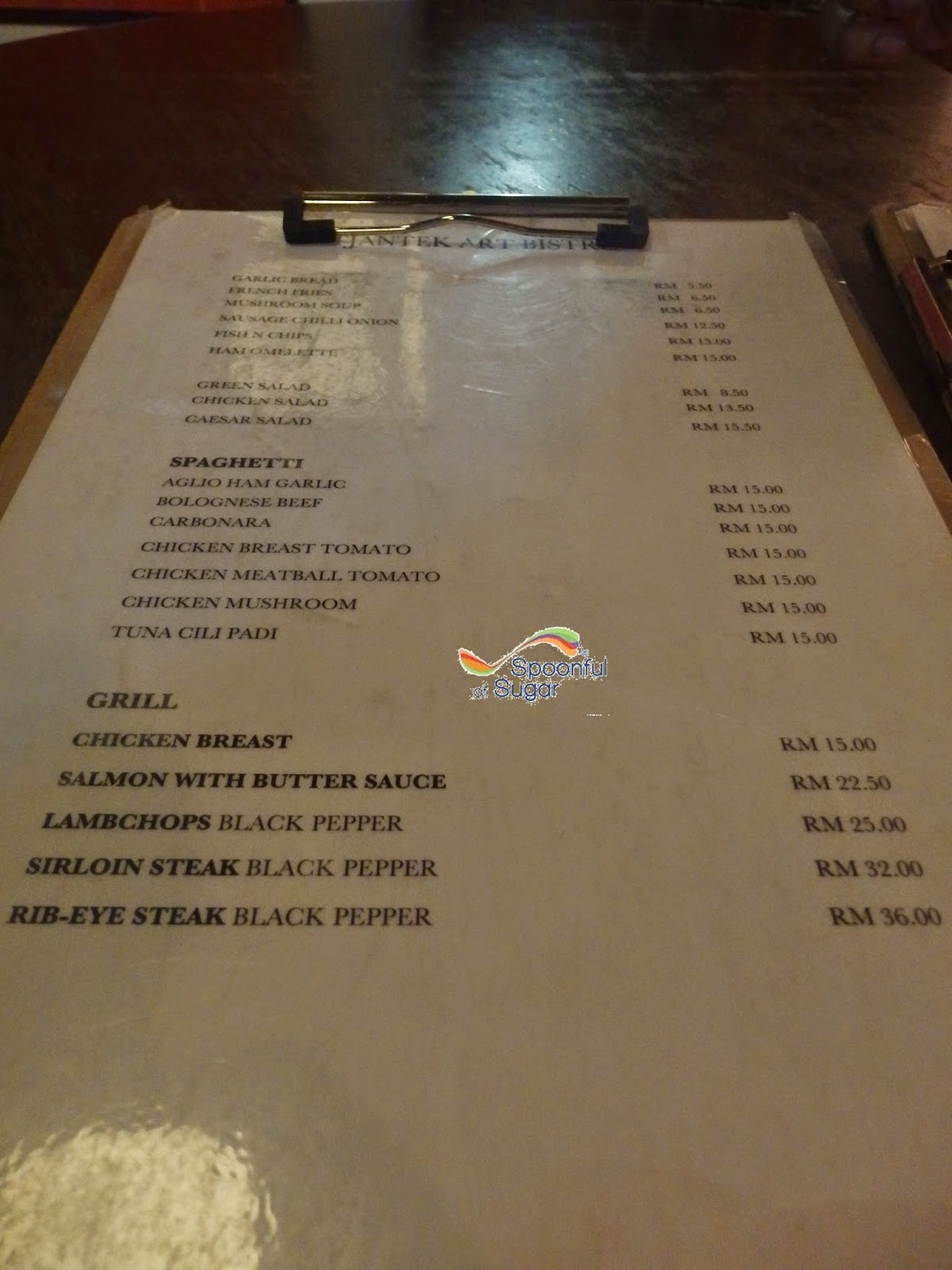 Spoonful of Sugar: Tjantek Art Bistro