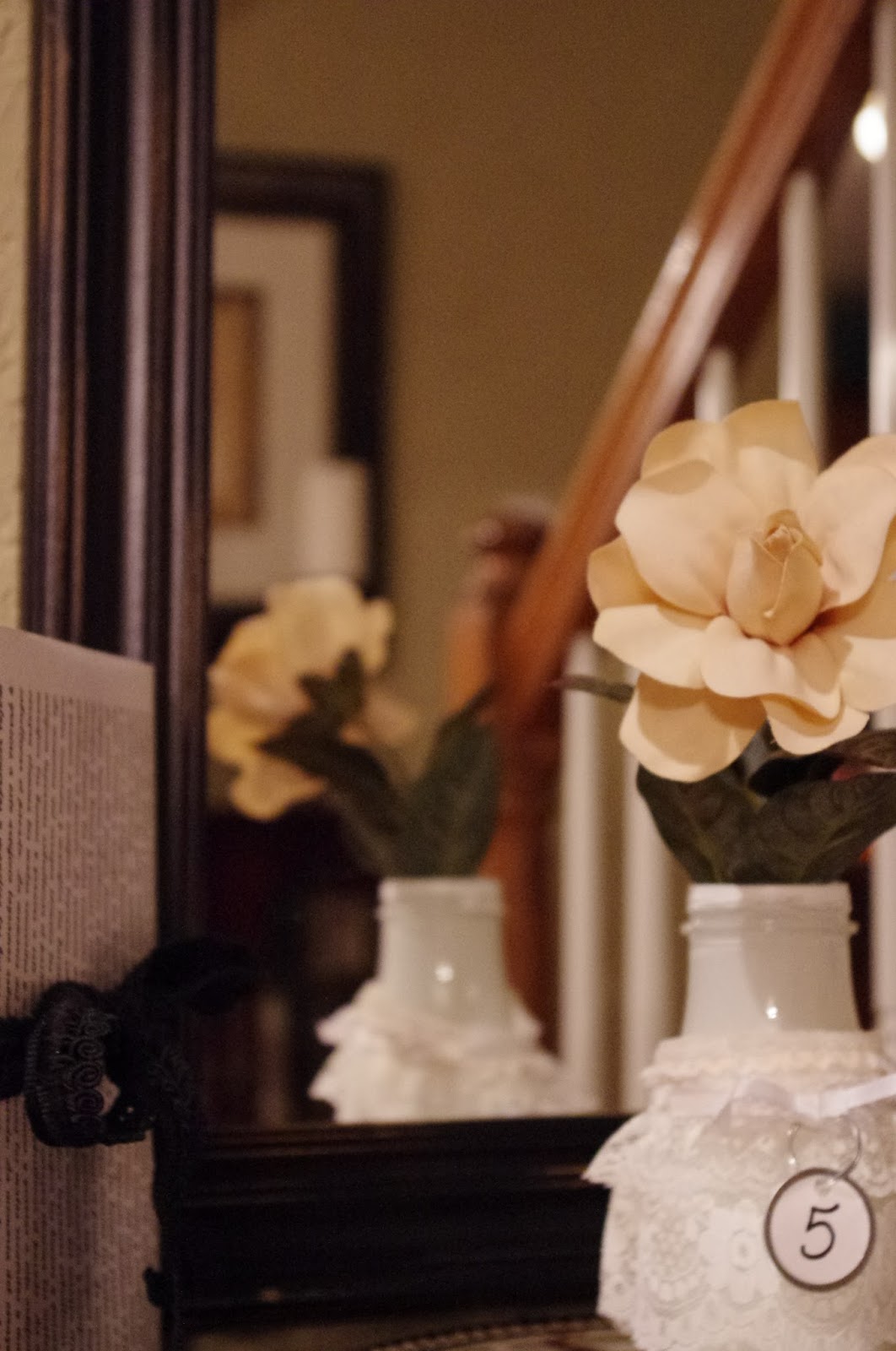 Making Pretty Glass Bottle Arrangements | Simple.Beautiful.Life.