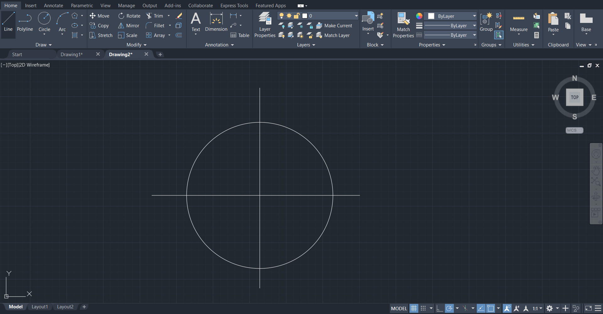 AutoCAD and it's basic tools