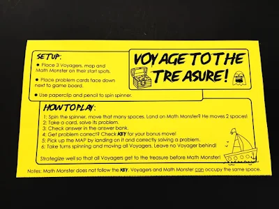 Scaffolded Math and Science: Voyage to the Treasure! collaborative math ...