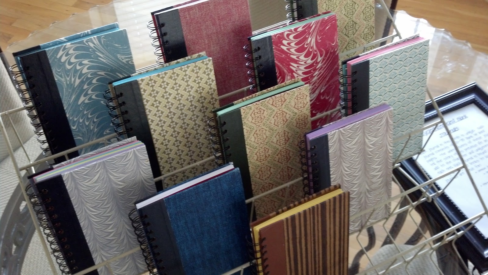 Field of Poppies: Discarded Book Journals: A Tutorial