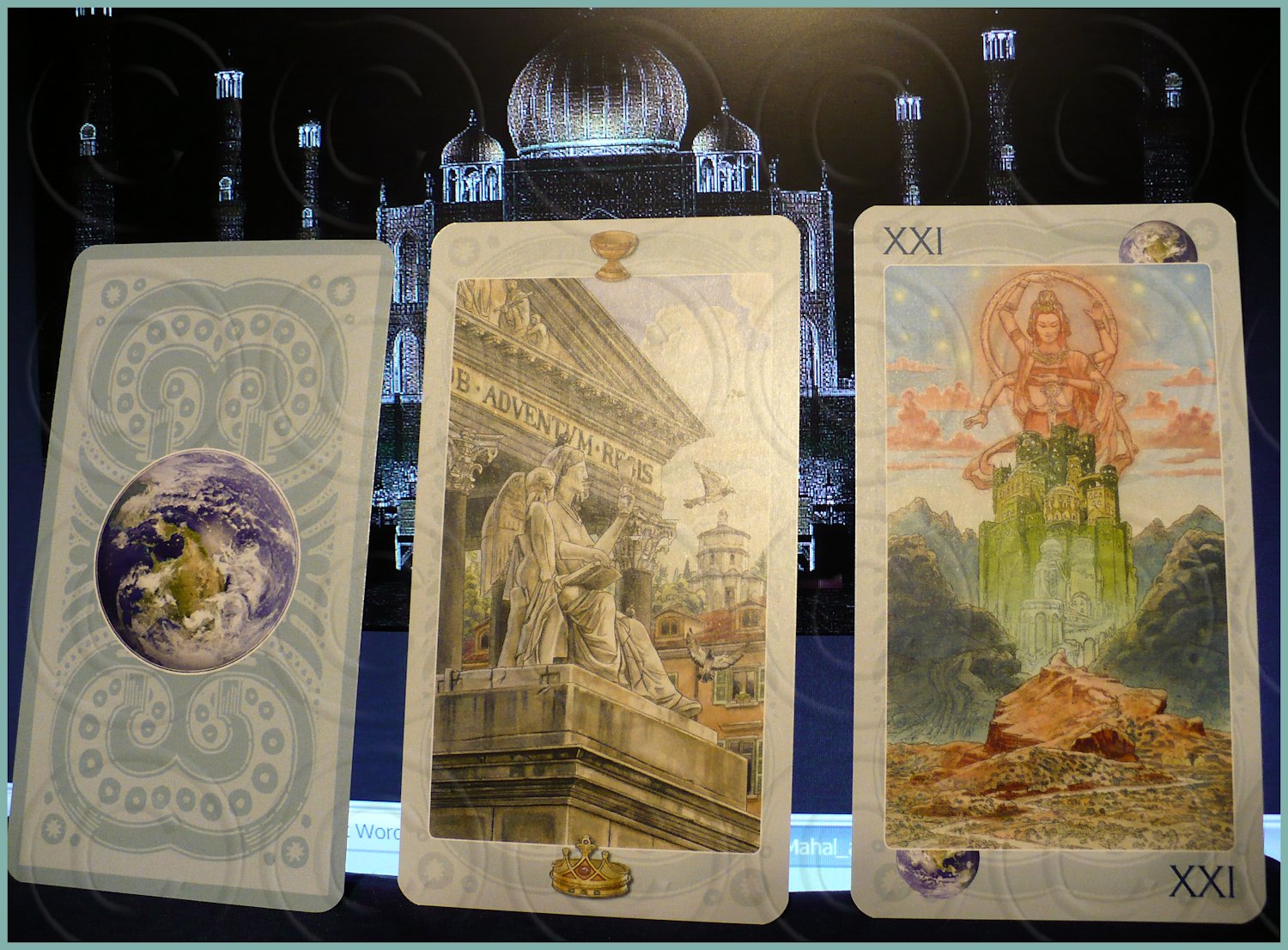 Tarot Notes: REVIEW: Sacred Sites Tarot