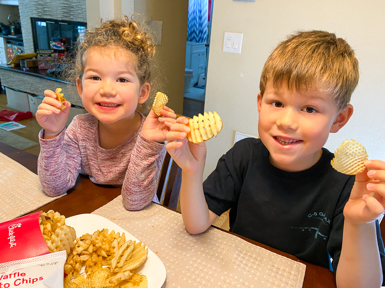 Tales Of The Flowers Chick Fil A Waffle Potato Chips Compared To Chick