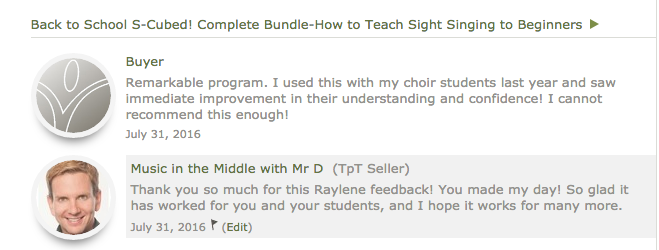 Testimonials about my Sight Reading and Sight Singing Program S-Cubed ...