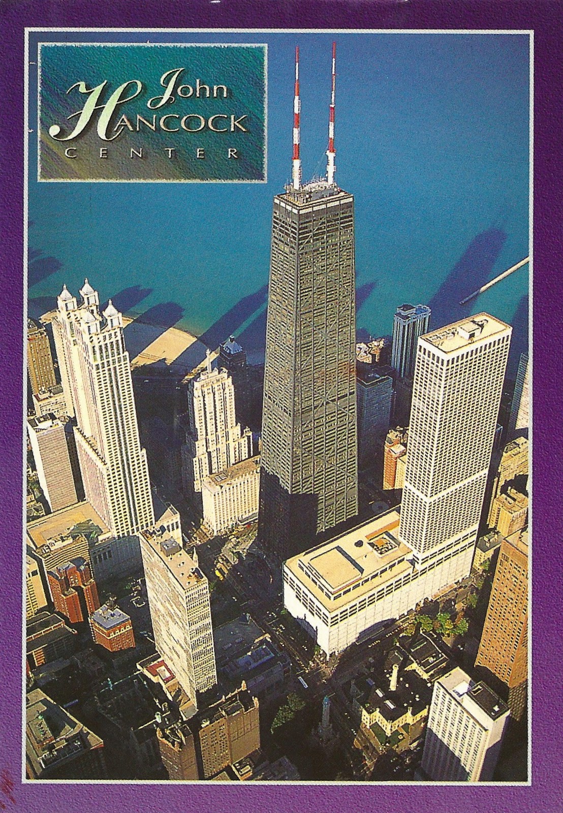 My Favorite Postcards: John Hancock Center, Chicago, Illinois