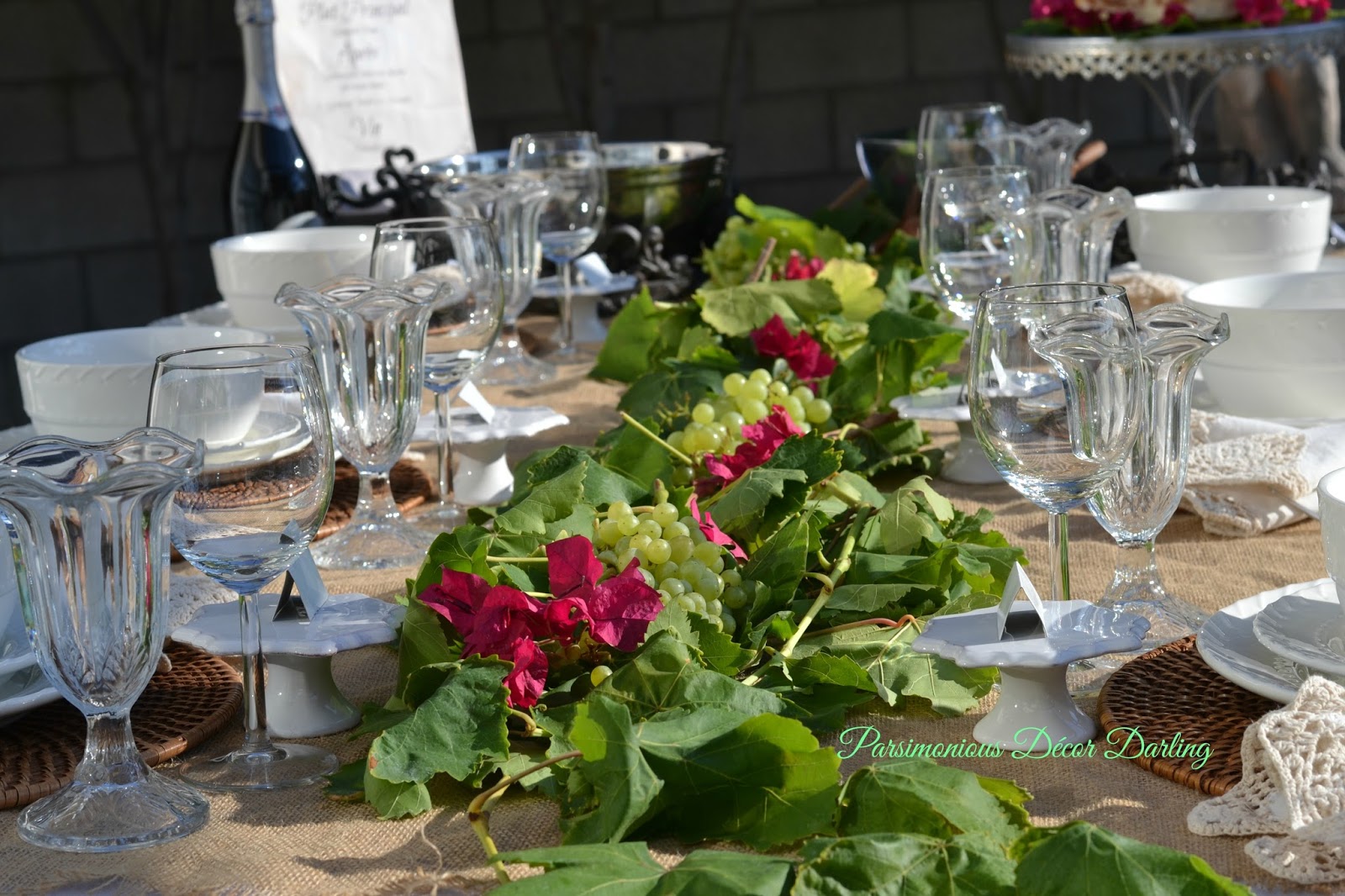 Parsimonious Décor Darling: Set Your Table With Flair--Mindfully ...