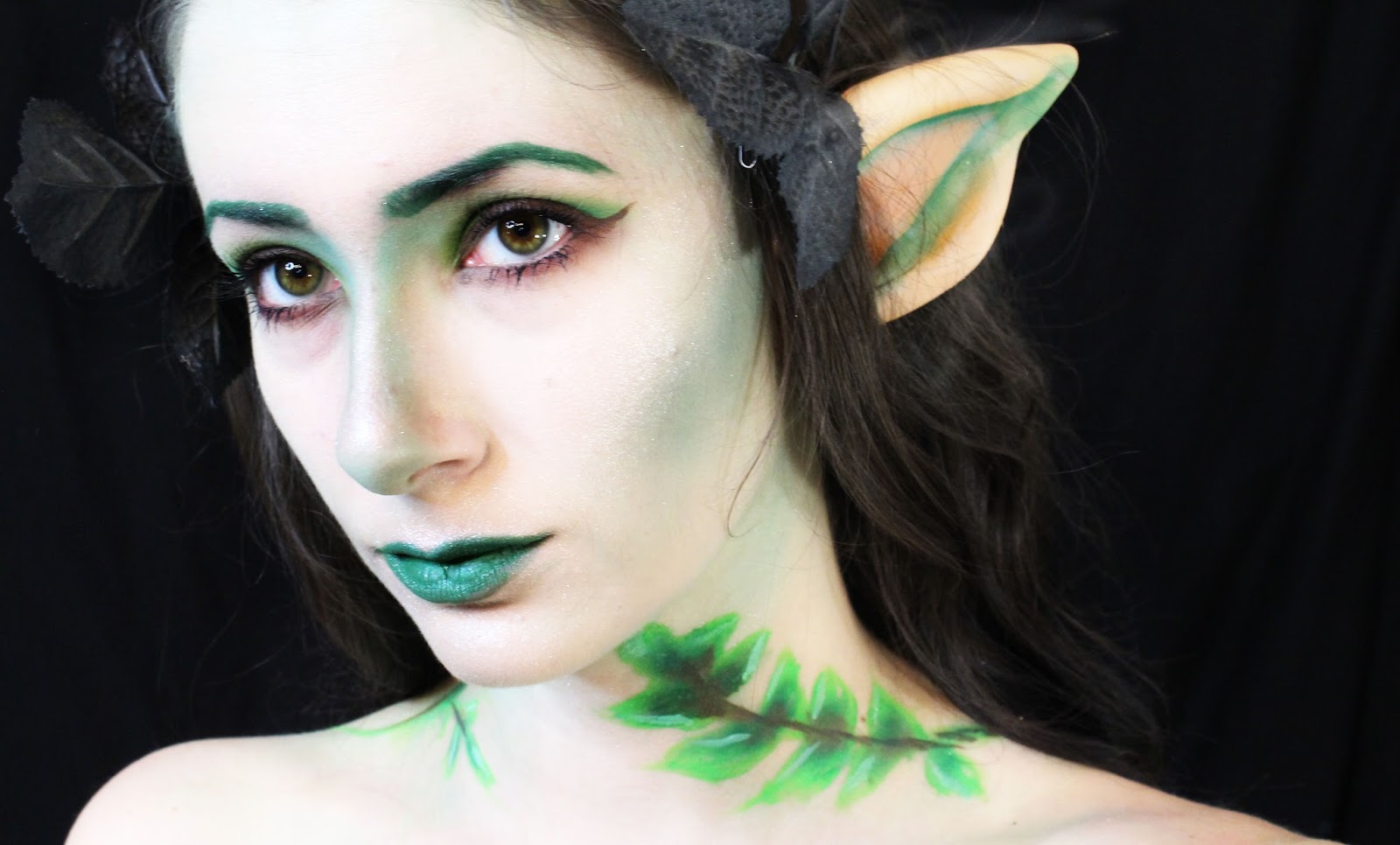 CHRISTMAS ELF MAKEUP TUTORIAL Kosmic Kristen christmas-elf-makeup-tutorial-kosmic-kristen
