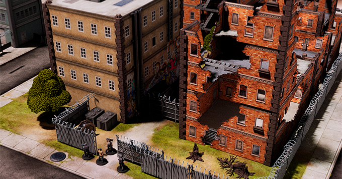 Tabletop Fix: Monster Fight Club - Monster Scenery Metropolis Kickstarter