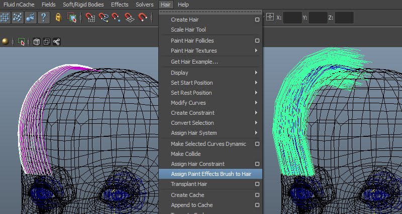 Grass Corner: Maya Hair System 詳細教學
