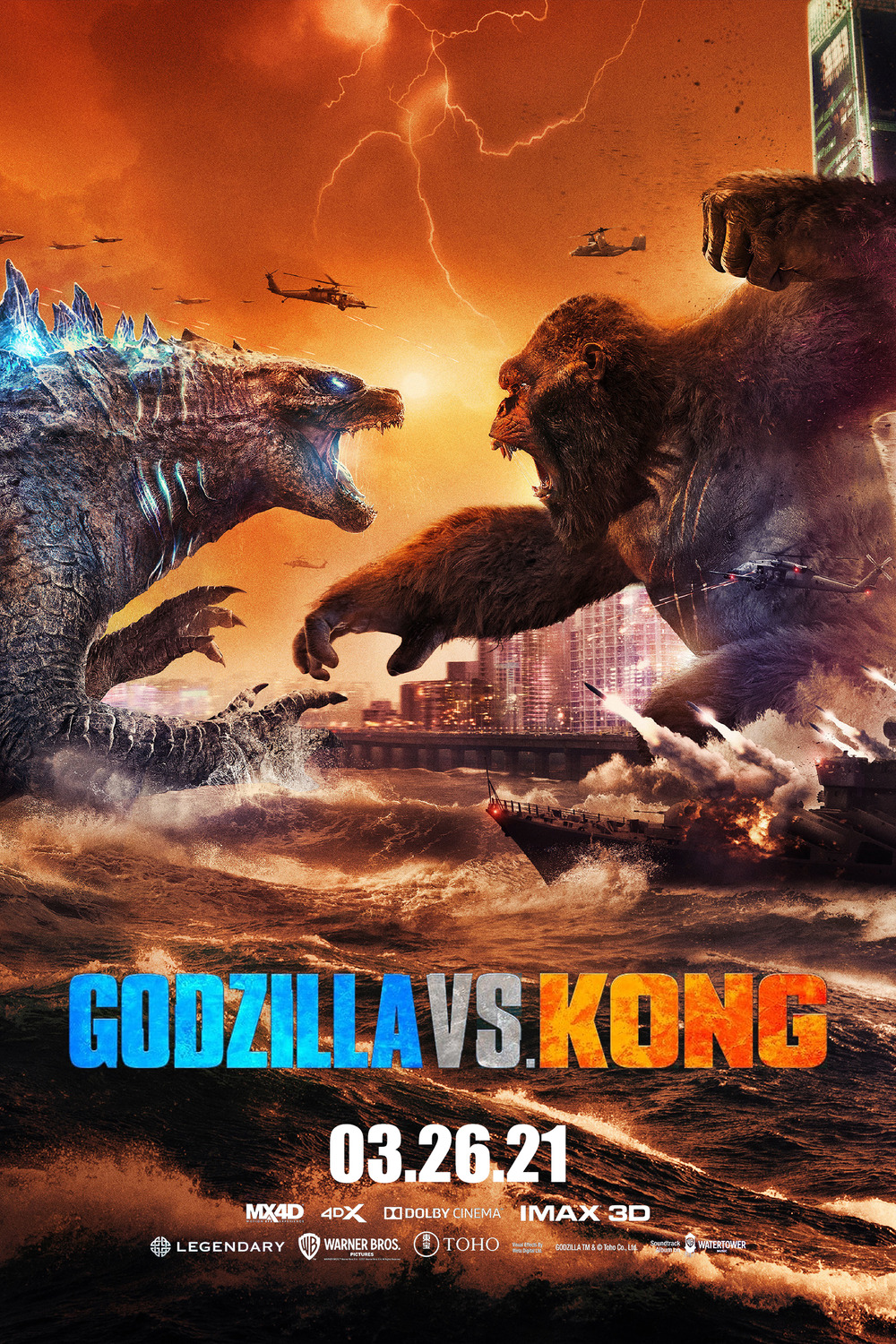 Fred Said: MOVIES: HBO GO: Review of GODZILLA VS. KONG: Titanic Tussle