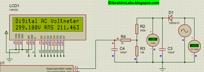 Figure 2 Proteus Simulation