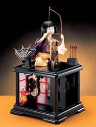 Omamori - Japanese Amulets: Karakuri mechanical dolls INFO