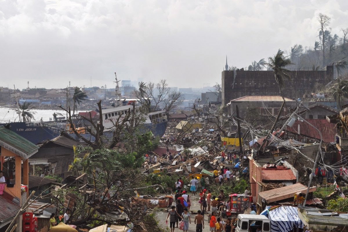 Steve & Marcia on the Rock: Corregidor Journal: Typhoon Yolanda ...