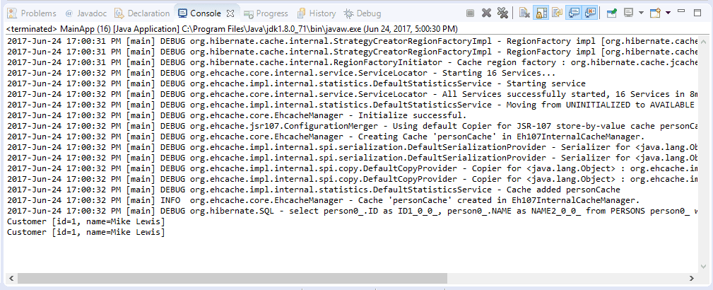 Hibernate 5 + JCache + Ehcache 3 Configuration Example | Fariz Fadian