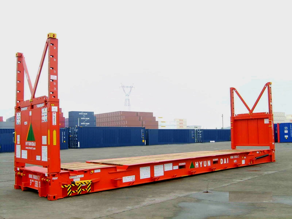 CONTENEDORES FLAT RACK 20 Y 40 PIES - Containers Maritimos 🥇