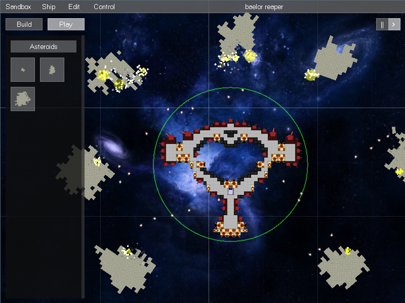 Cosmoteer: StarWright - Fun with Asteroids