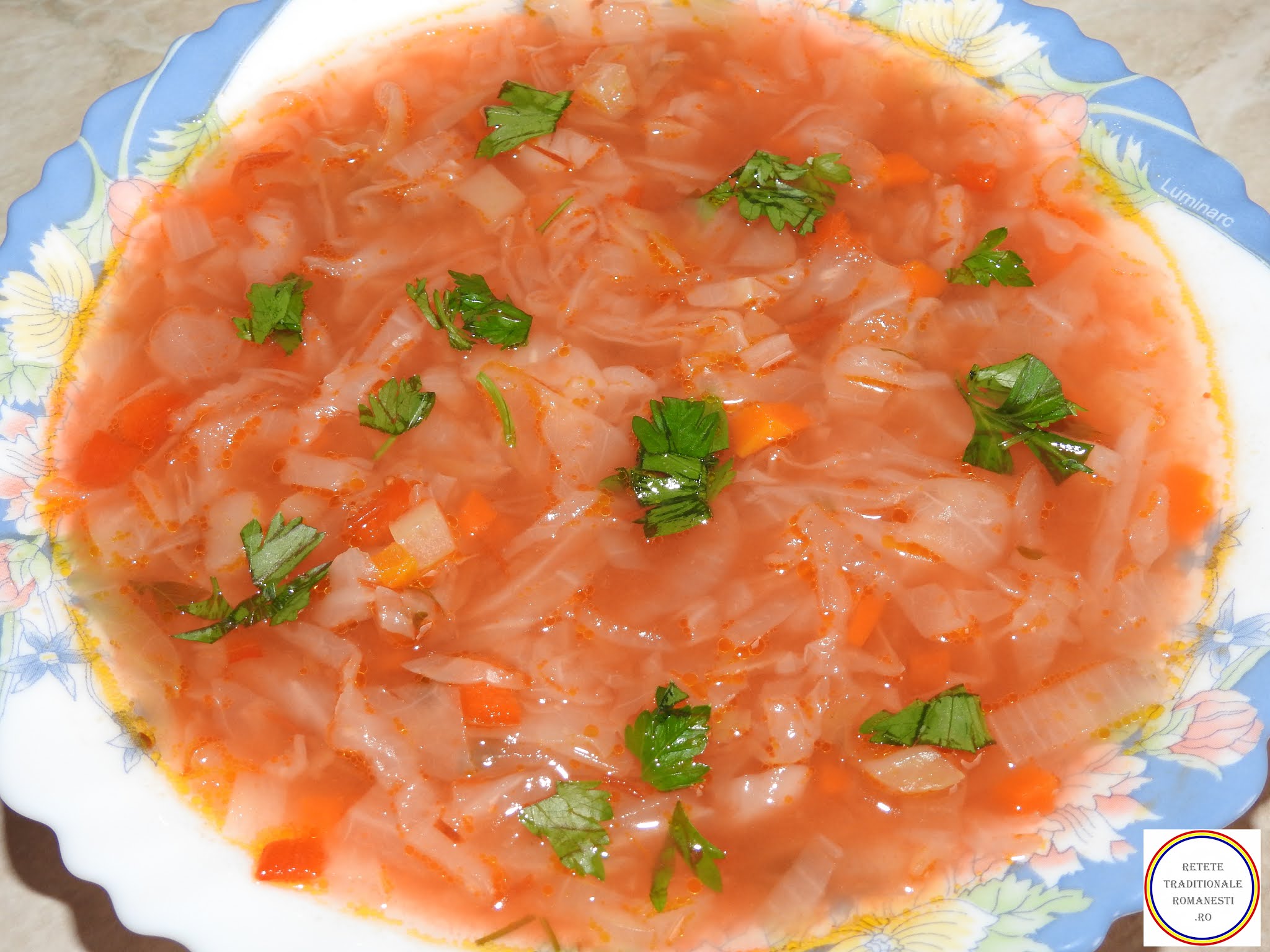 Supa de varza reteta | Retetetraditionaleromanesti.ro