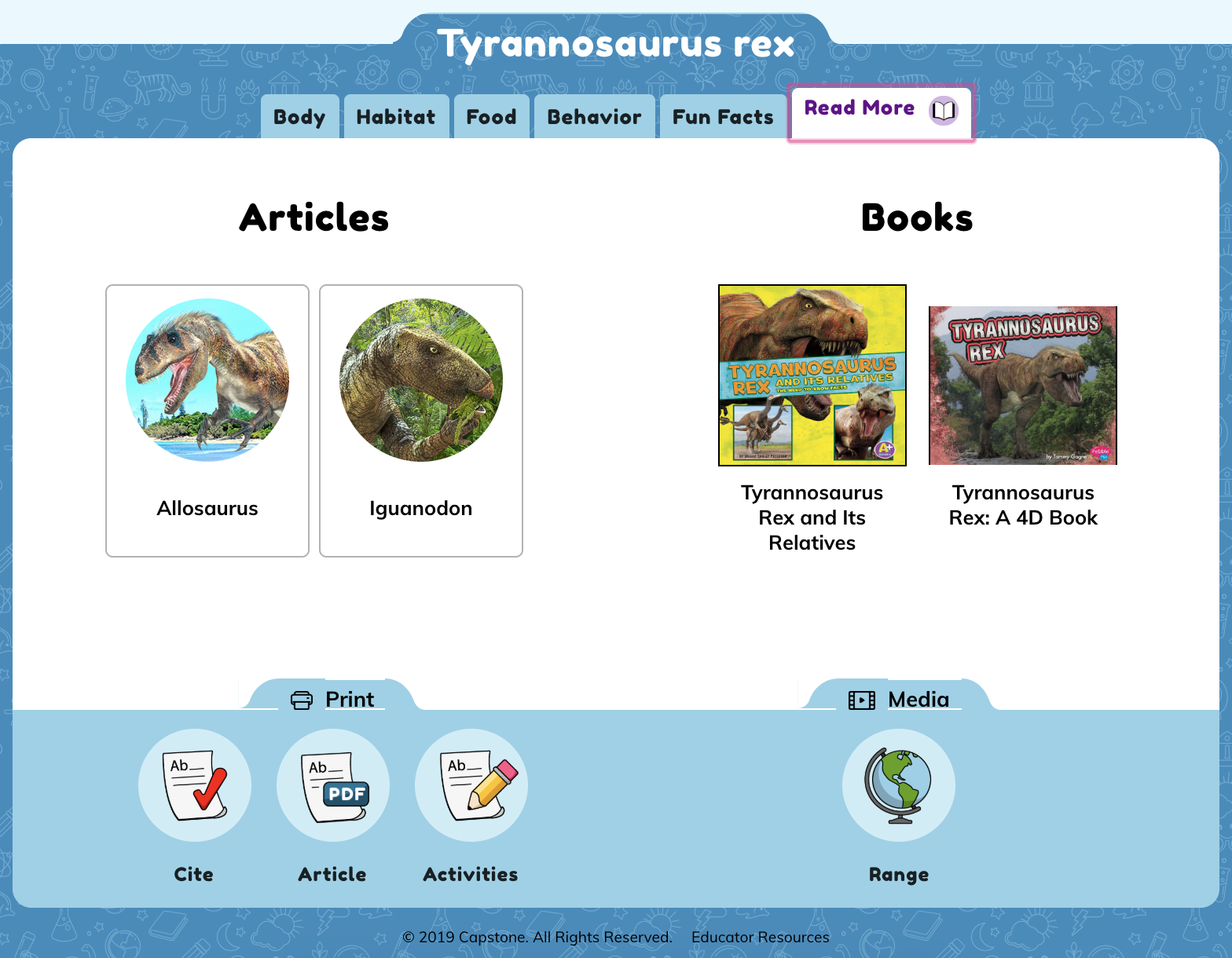 The Library Voice: A NEW PebbleGo Product Called "Read More"!