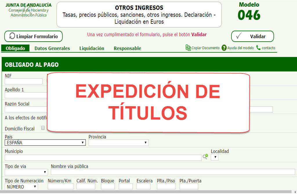 BLOG IES CARLOS CASTILLA.: INSTRUCCIONES PAGO DE TASAS PARA TÍTULOS.