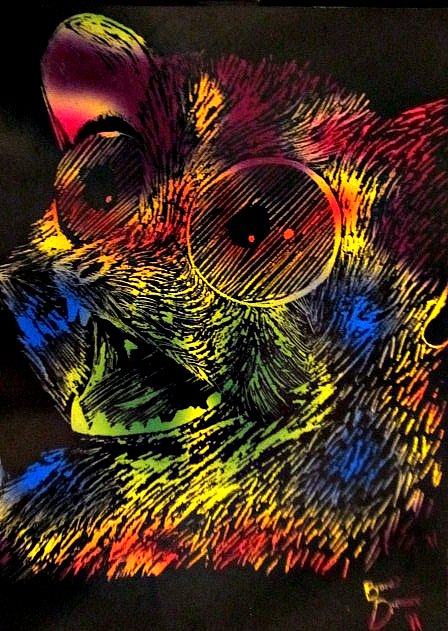 Art Teacher Creature: Scratch Art