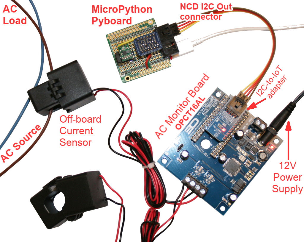 MicroPython: Mesure de courant et puissance avec les produits National ...