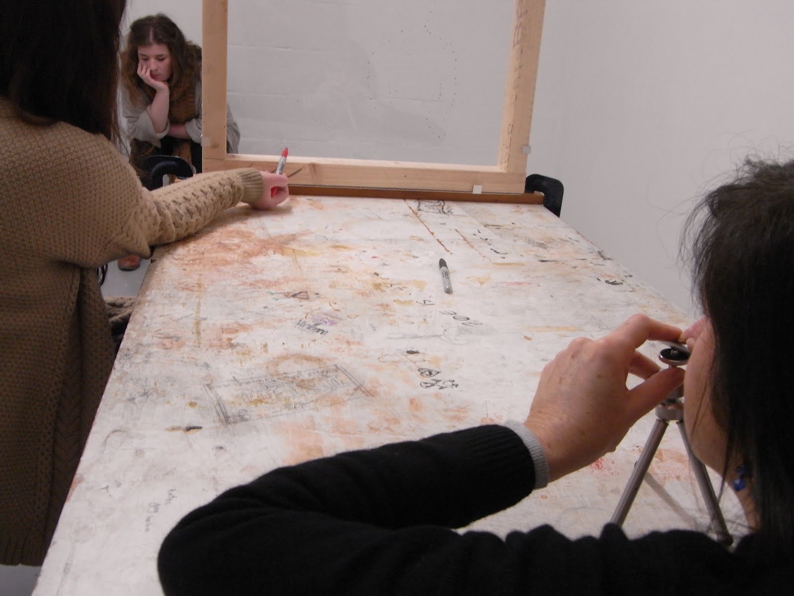 Skinner's Room: derivations of durer's drawing machines @WSA