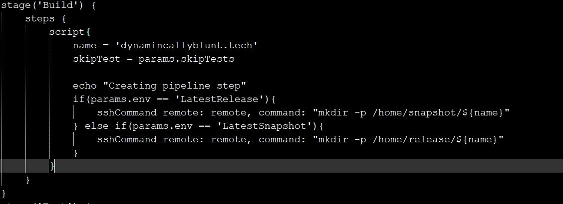 Creating Pipeline-As-Code and Using Pipeline Syntax in Jenkins v2