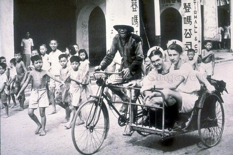 History & Food Legacy of Rickshaws in Singapore |Tony Johor Kaki ...