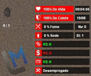 Hud LM - RP - MTA-SA - MTA Brasil