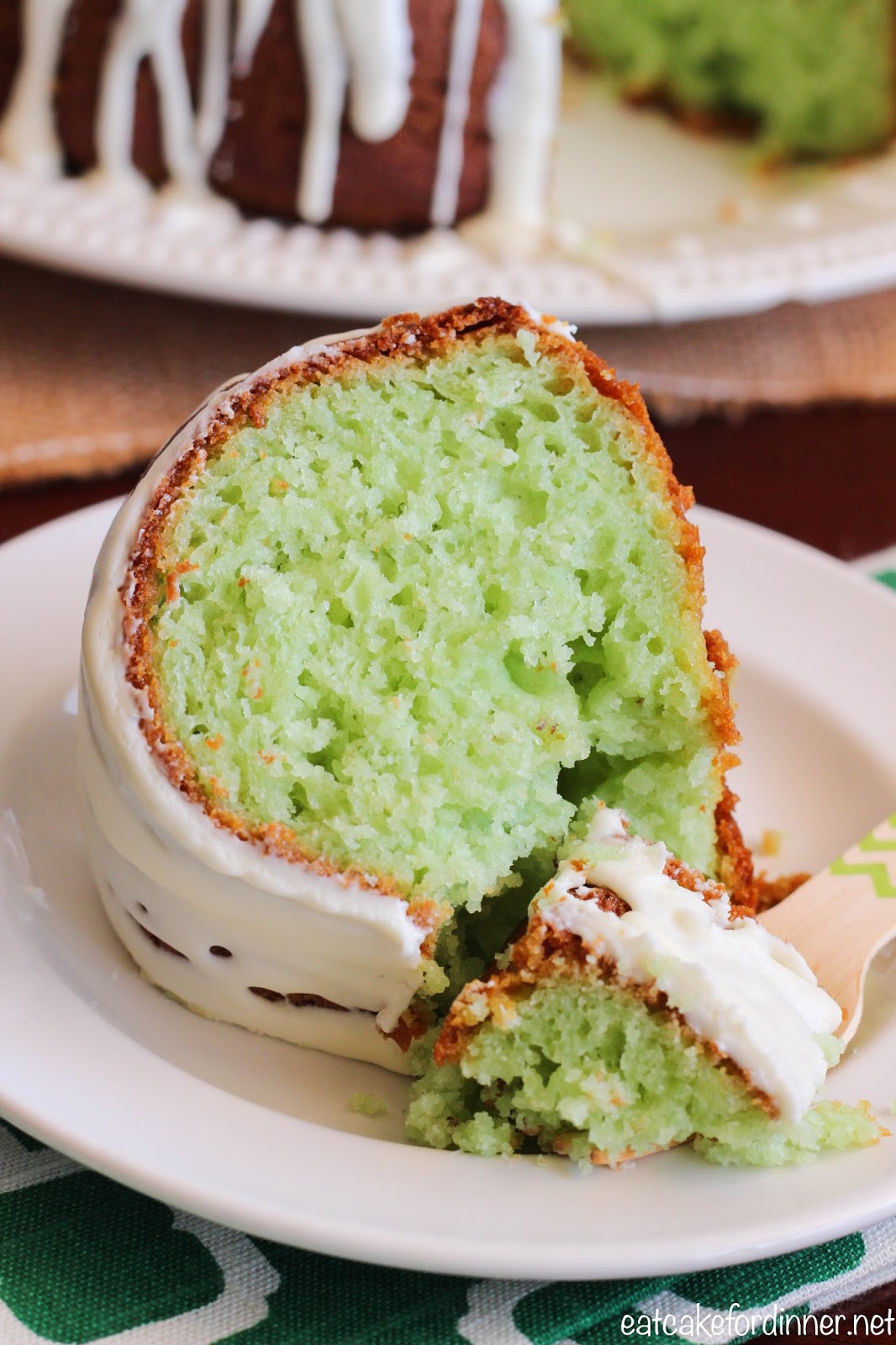 Eat Cake For Dinner: ST. PATRICK'S PISTACHIO CAKE