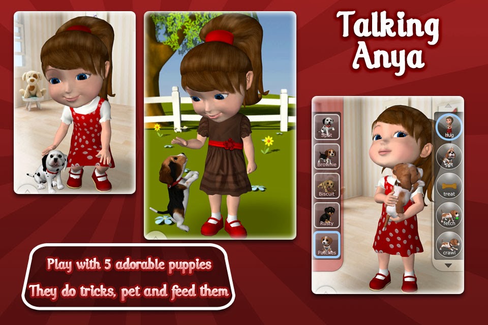 Cummins Life: Talking Anya Dress-Up & Pet Puppies App Review