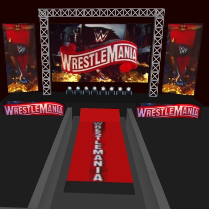 Wrestlemania 36 Arena - WR3D Garage
