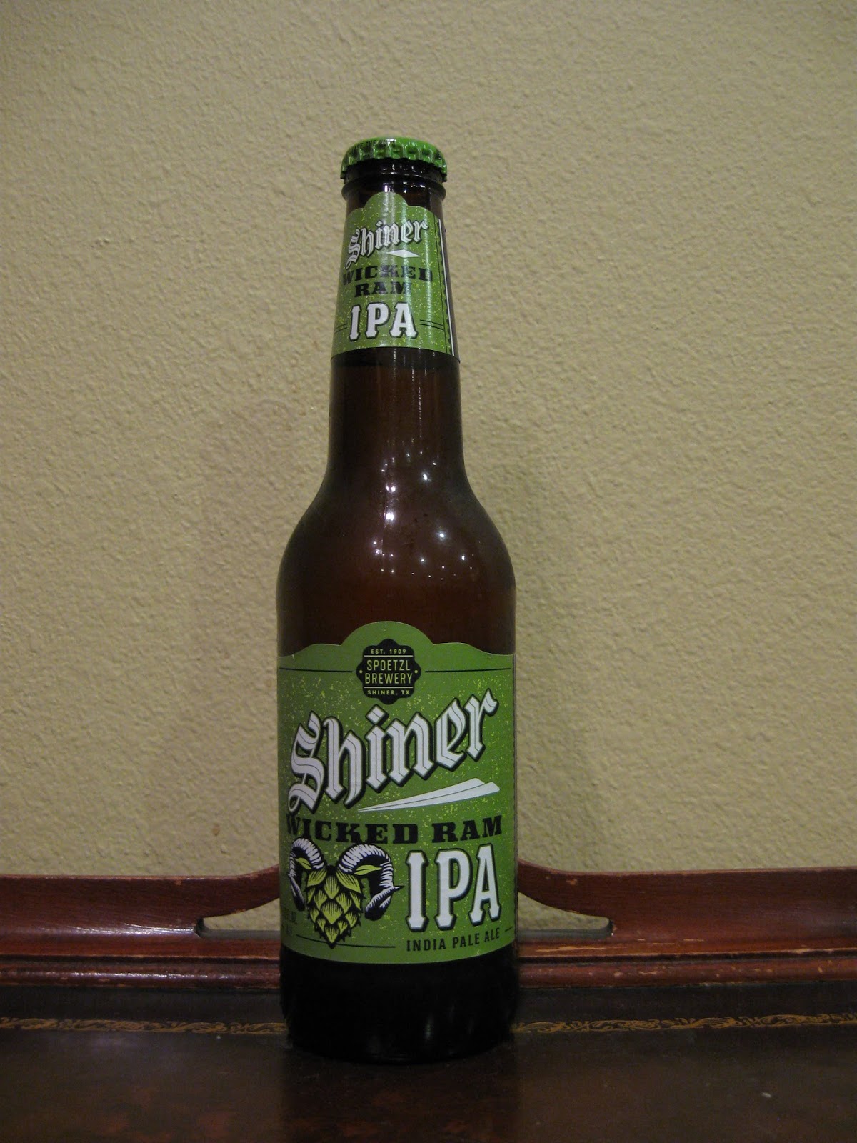 Doing Beer Justice: Shiner Wicked Ram IPA