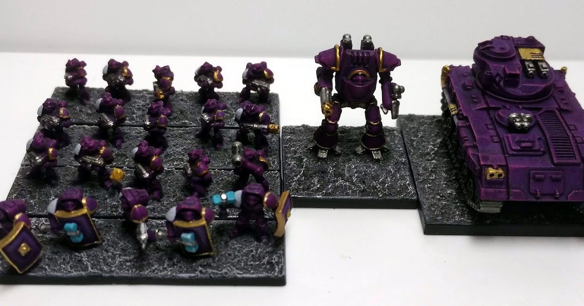 Epic 40k Painting Guide: 30k HH Emperor's Children