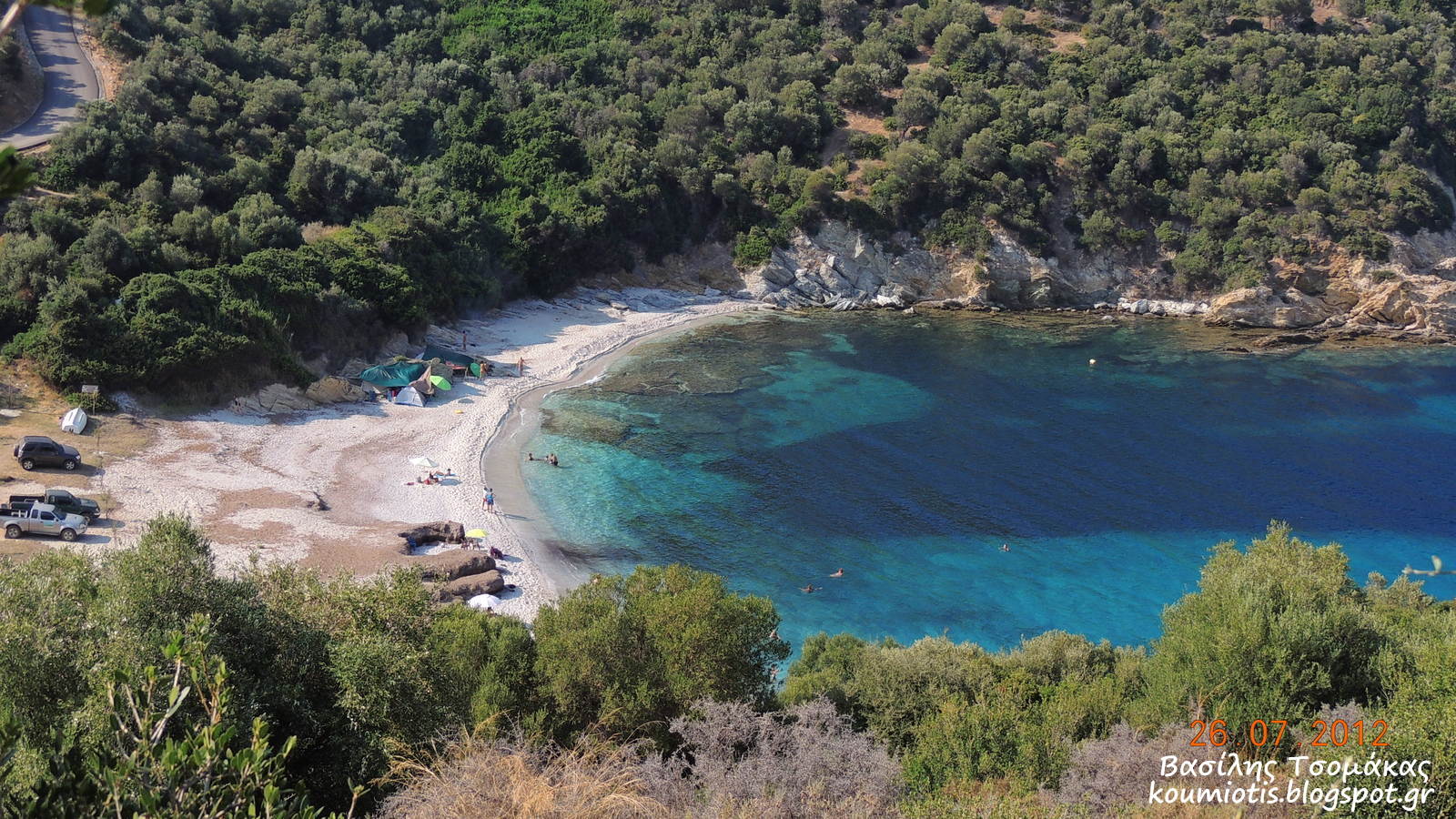 Η ΖΩΗ ΣΤΗΝ ΚΥΜΗ και την Εύβοια: Παραλία Μάγειρας Πετριών