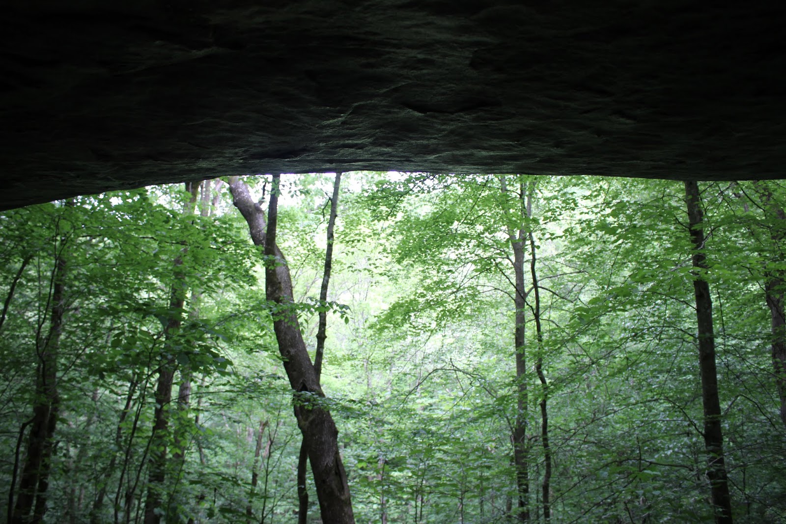 Cumberland Gal: Buffalo Cave & Deer Gap Falls---Visiting with John & Sharon