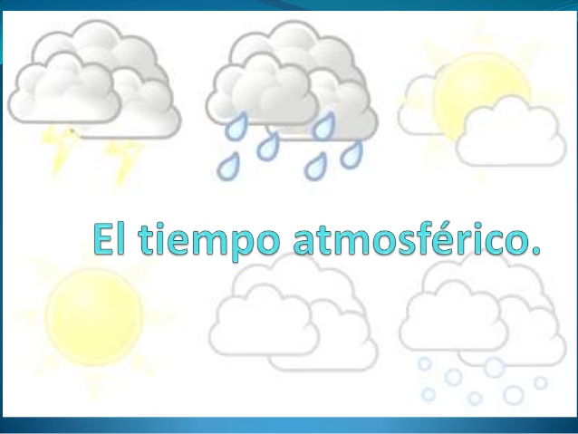 MUÉVETE Y CAMBIAREMOS EL MUNDO.: EL TIEMPO ATMOSFÉRICO.
