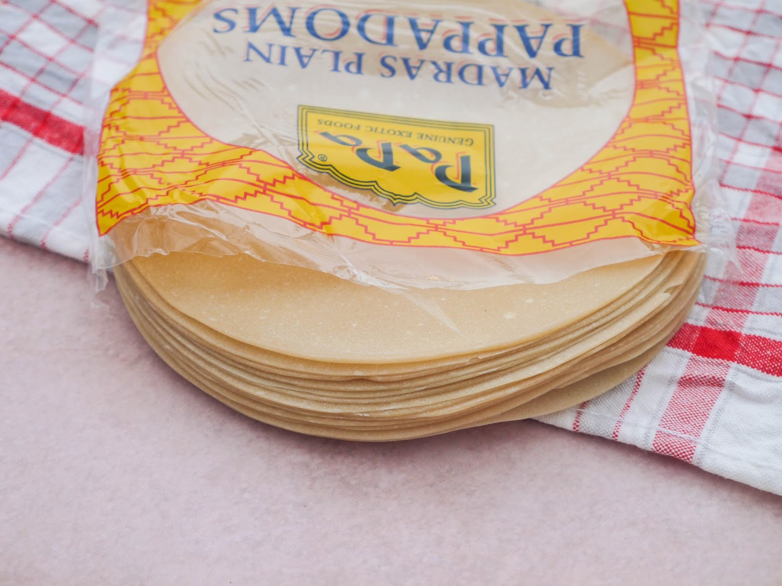 This Muslim Girl Bakes: Microwave Poppadoms with Spicy Onion Relish.