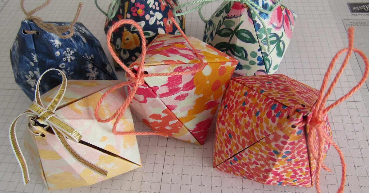 Croc Les Papiers: Tuto boîte origami "étoile"