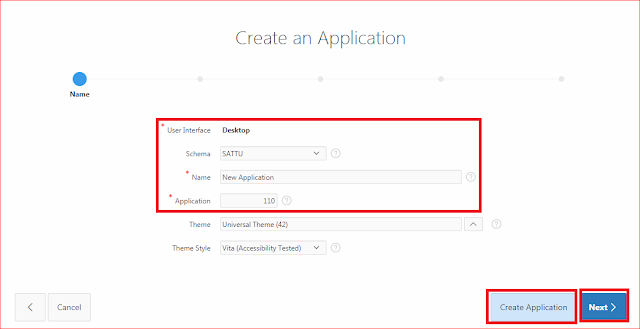 How To Create Application In Oracle Apex Javainhand Tutorial