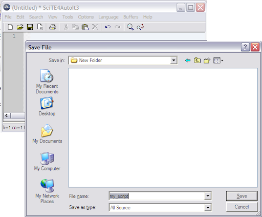 Code Seeker: Getting Familiar with AutoIt3 Script Editor